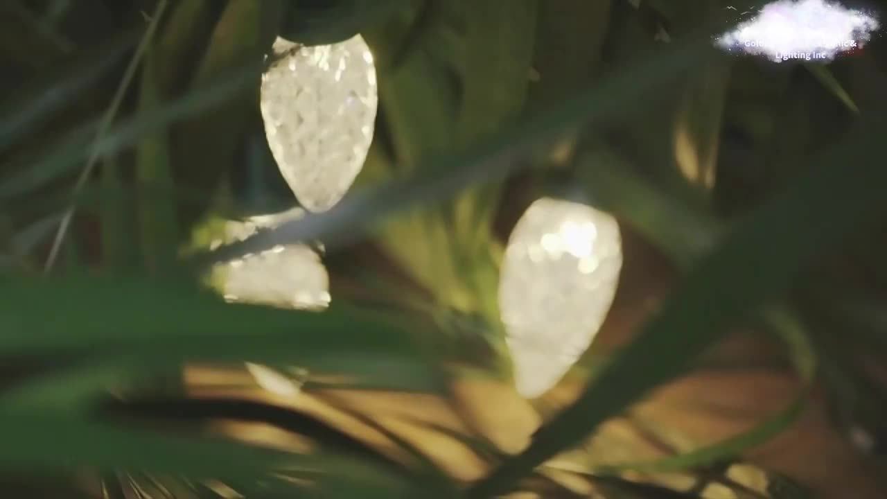 Jaiyi C7 Christmas String Lights Connectable Strawberry String Led ...