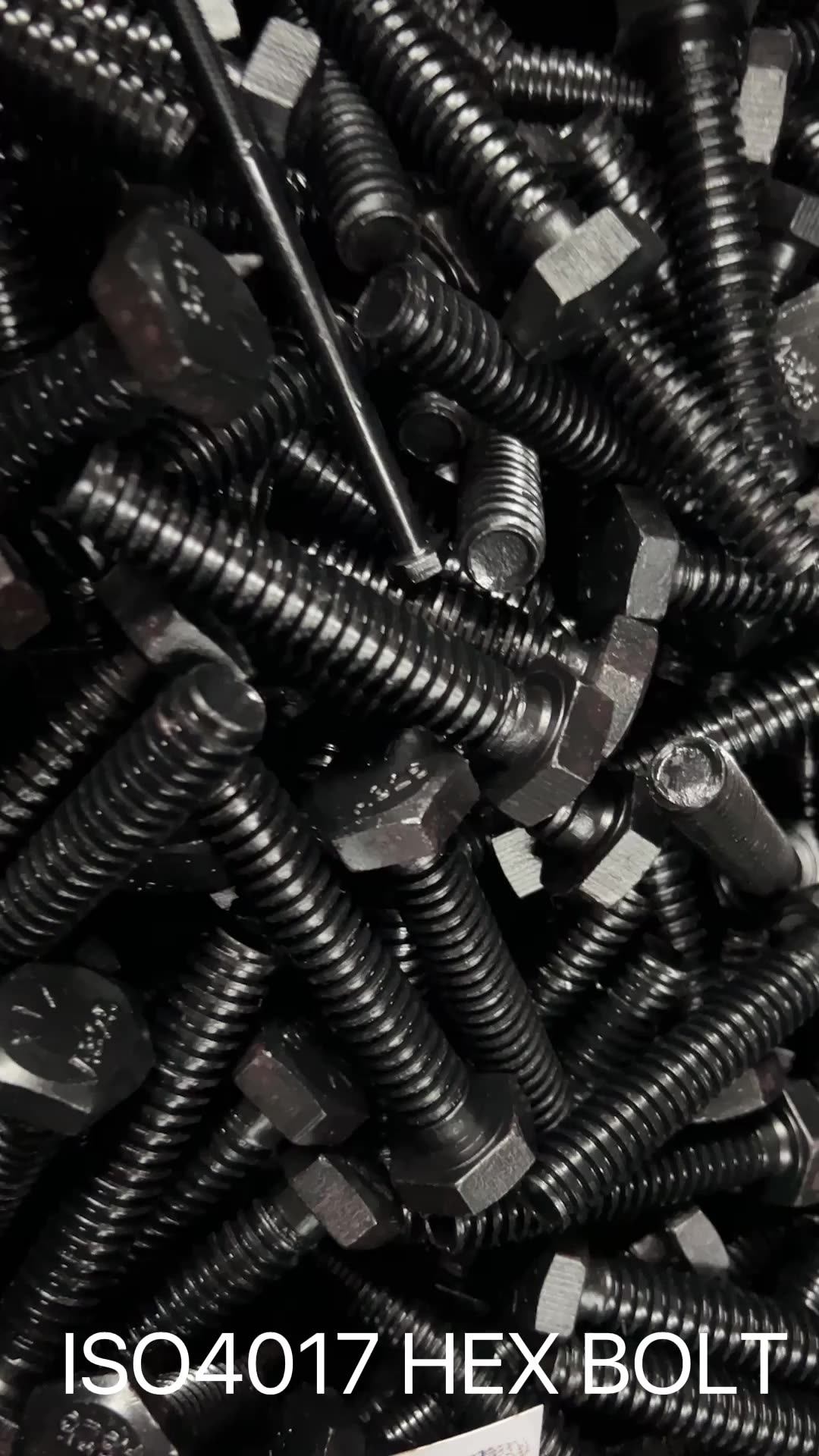 Bsw/unc/unf Bolts And Nuts Carbon Steel Black Galvanized 4.8/8.8/10.9 ...