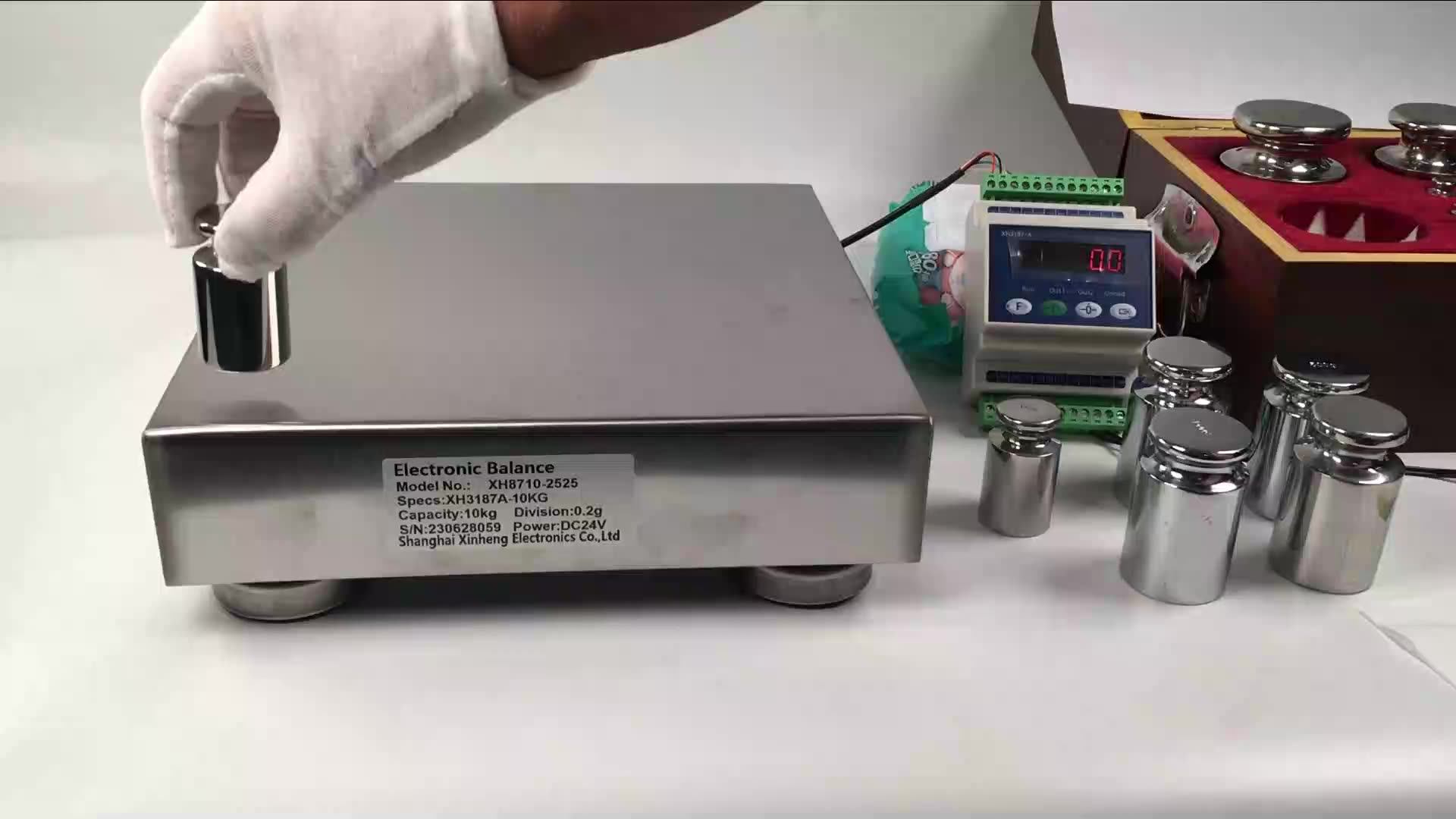 Rs485 Weighing Control Indicator For Batch Scale Electronic Filling ...