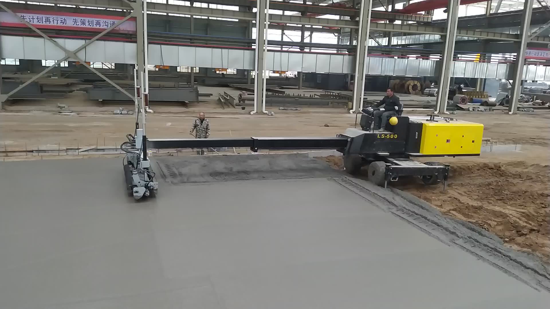 Ls-500 Boom Laser Screed Machine Floor Concrete Laser Screed Concrete ...