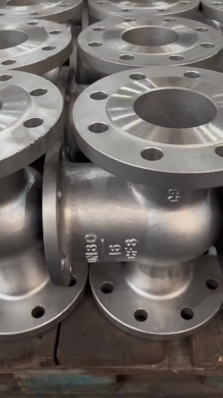 旋启式止回阀不锈钢304/316L逆止阀H44H/W-16P单向法兰止回阀-阿里巴巴