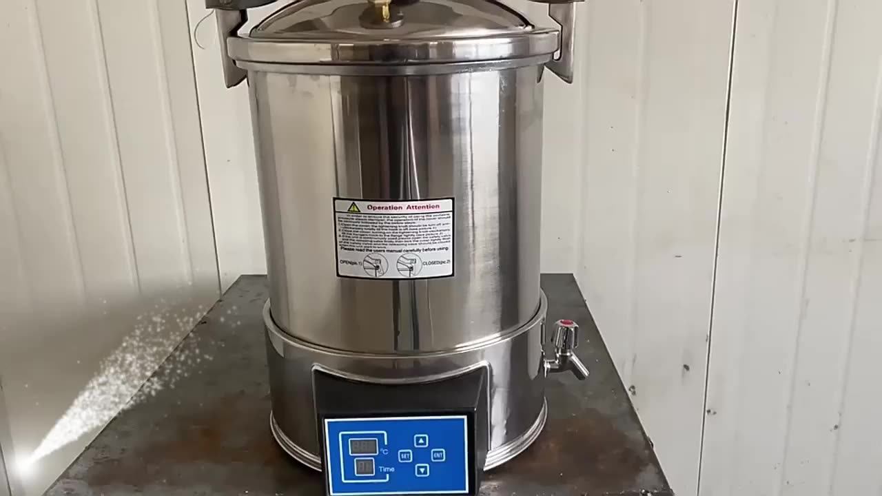 100l Immersion 1000l Static Water Spray Rotary Small Retort Machine Use ...