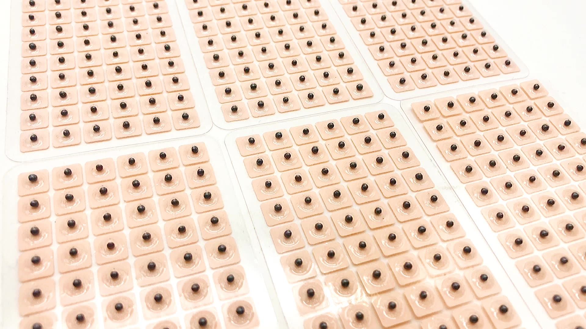 Vaccaria Branch Seeds Studs Disposable Ear Needles Ear Point Stickers ...