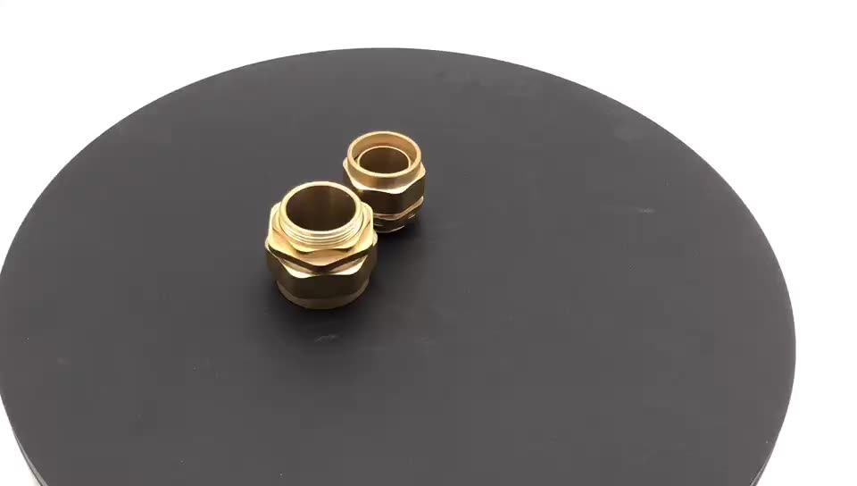 Bw Armoured Cable Gland Earth Bond Nickel Brass Cord Connector With ...