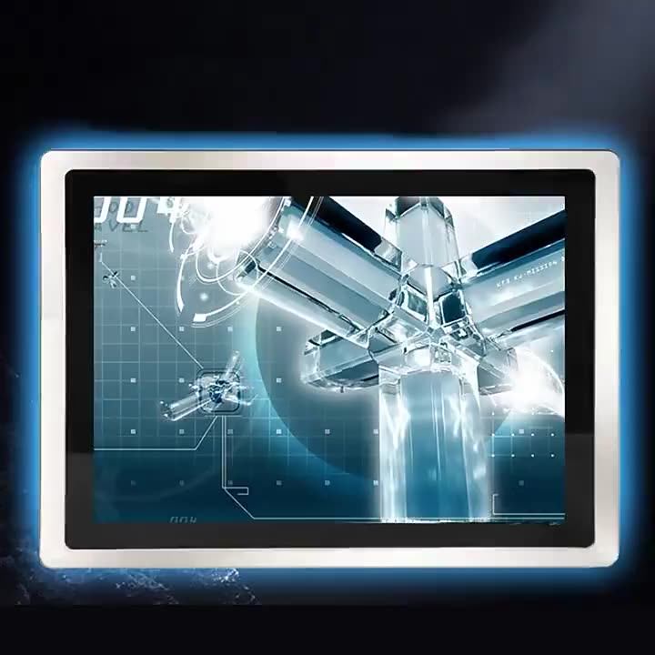 15inch Touch Monitor Screen Display Open Frame Capacitive Screen Wall ...