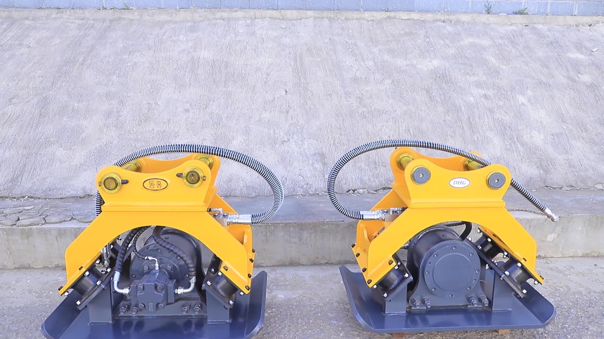 Earth-moving Machinery China Hydraulic Plate Compactor Excavator ...