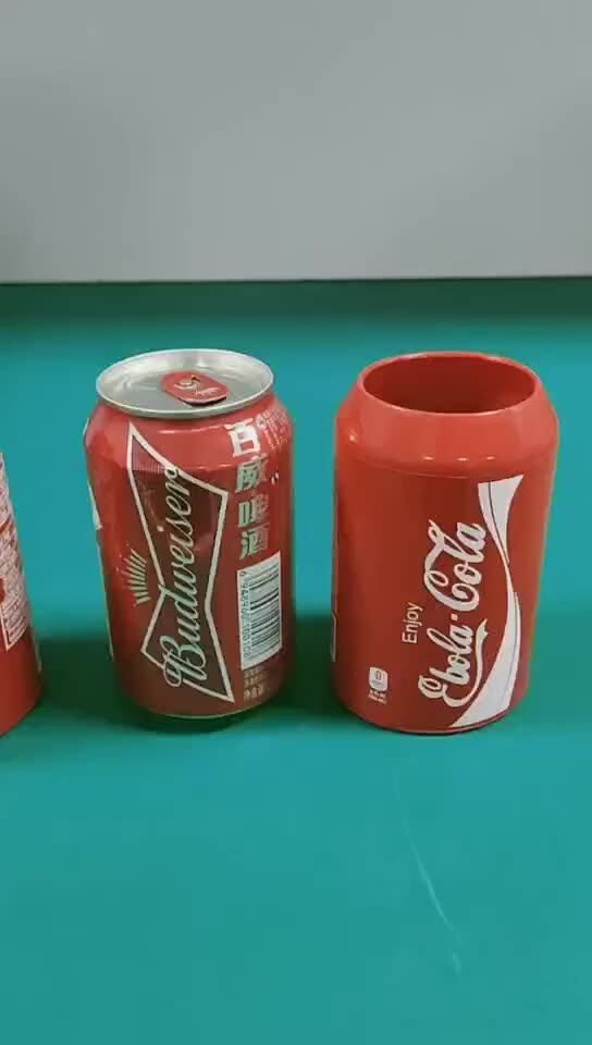 Hide Your Beverage Cola Beer Can Covers Silicone Can Shape Cooler ...