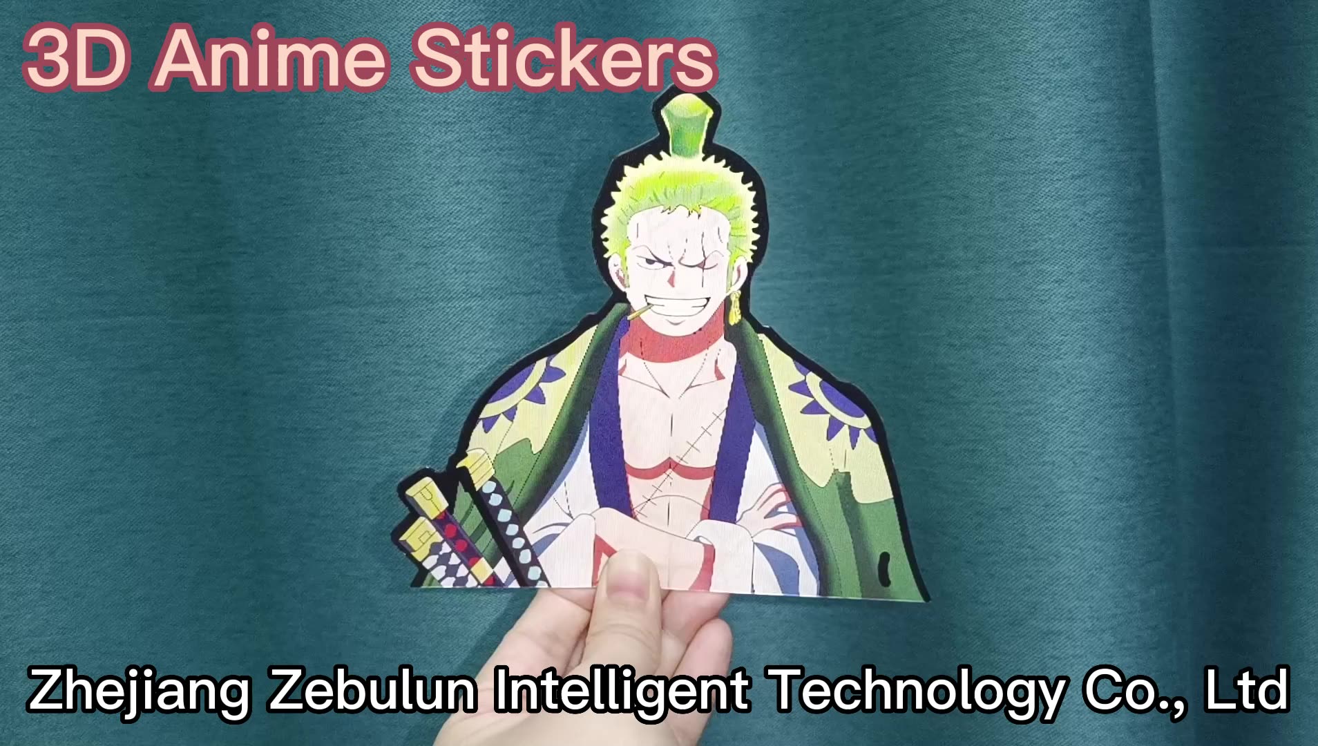 Custom Stickers Manga One Pieced Stickers Anime Changing Flip Decal ...