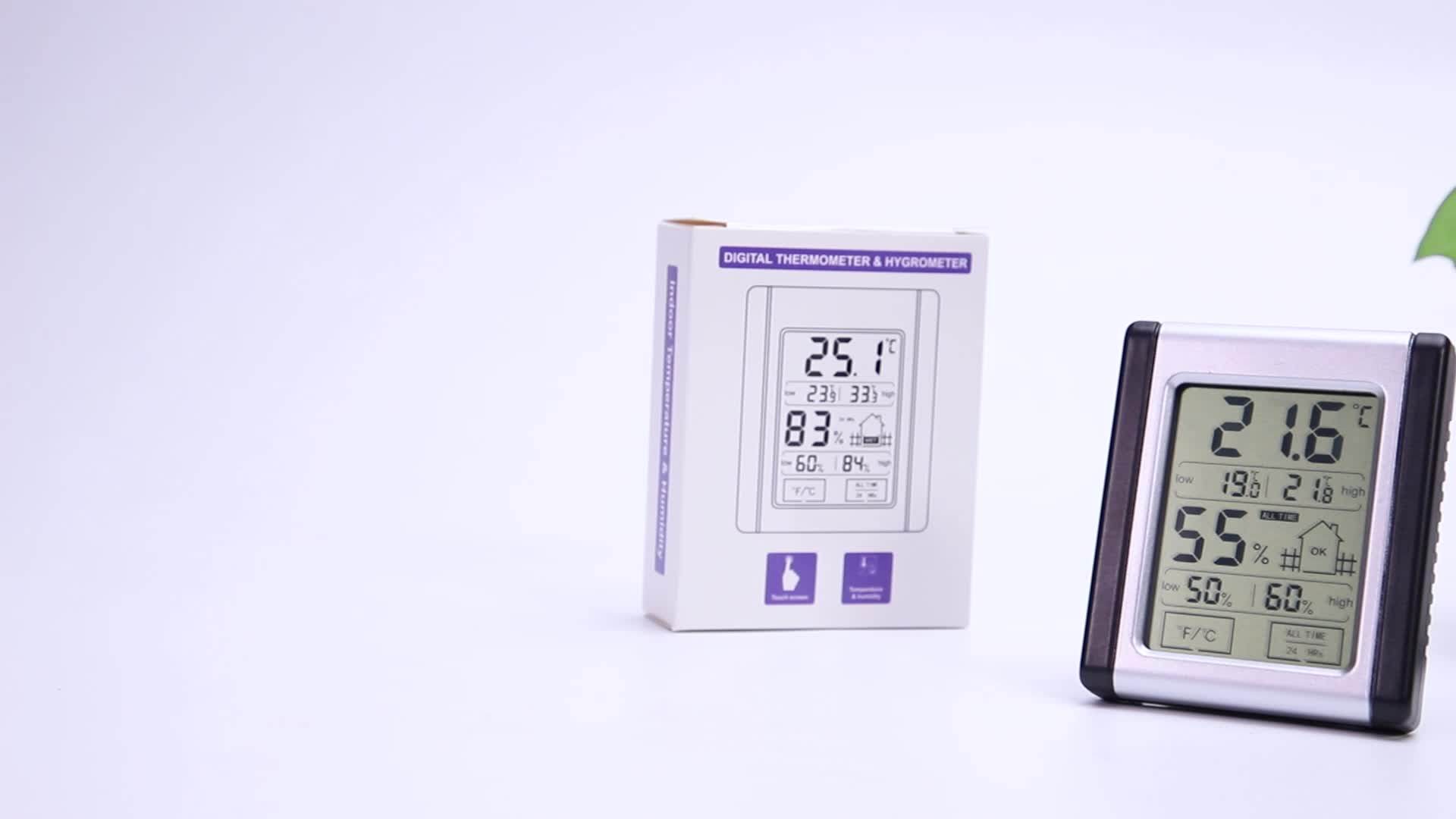 Digital Thermometer Hygrometer For Room Home Garden And Warehouse ...
