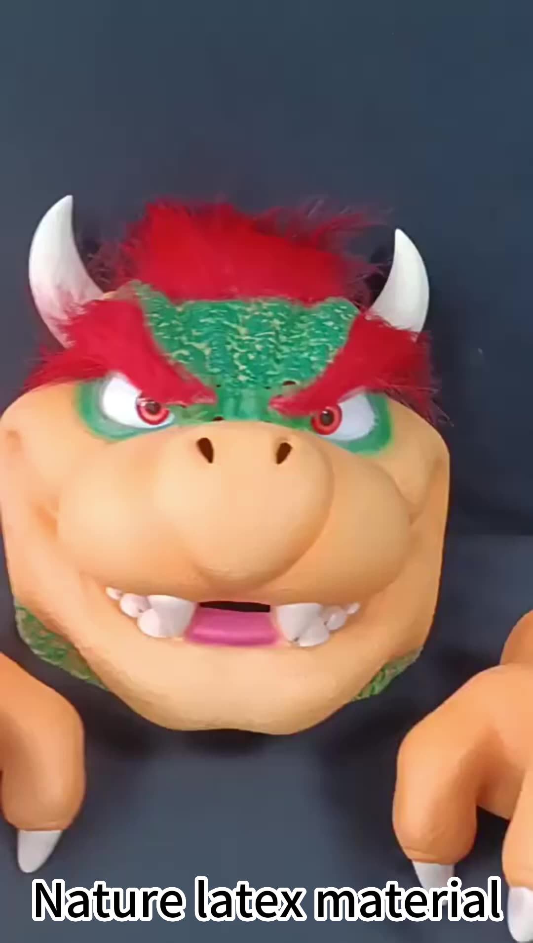 Super Mario Mask Cartoon Anime Game Character Cosplay Costume Latex ...