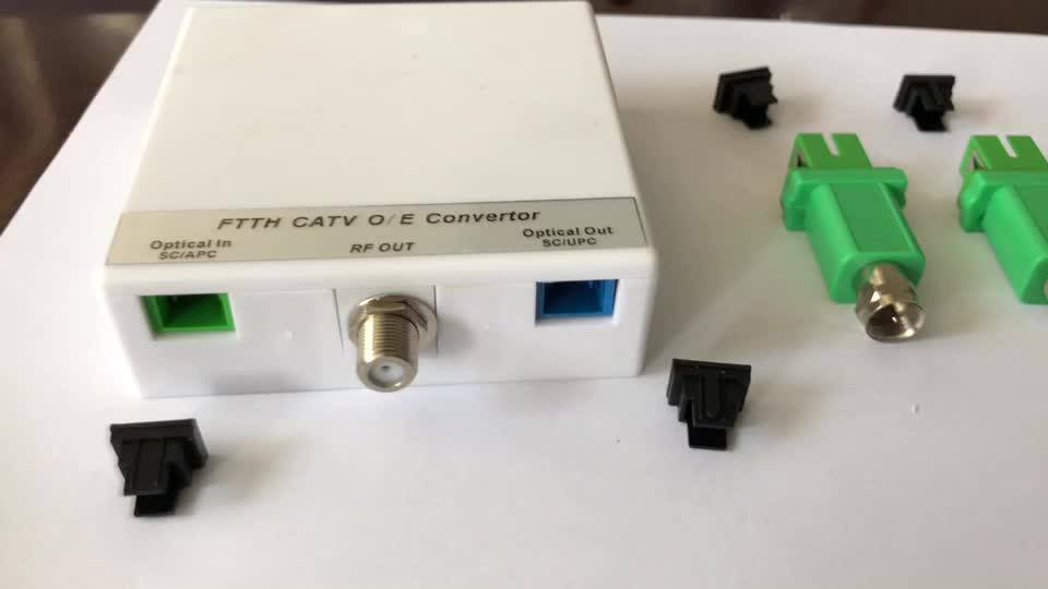 Mini Ftth Catv Optical Node Rf To Fiber Optic Converter - Buy Receiver ...