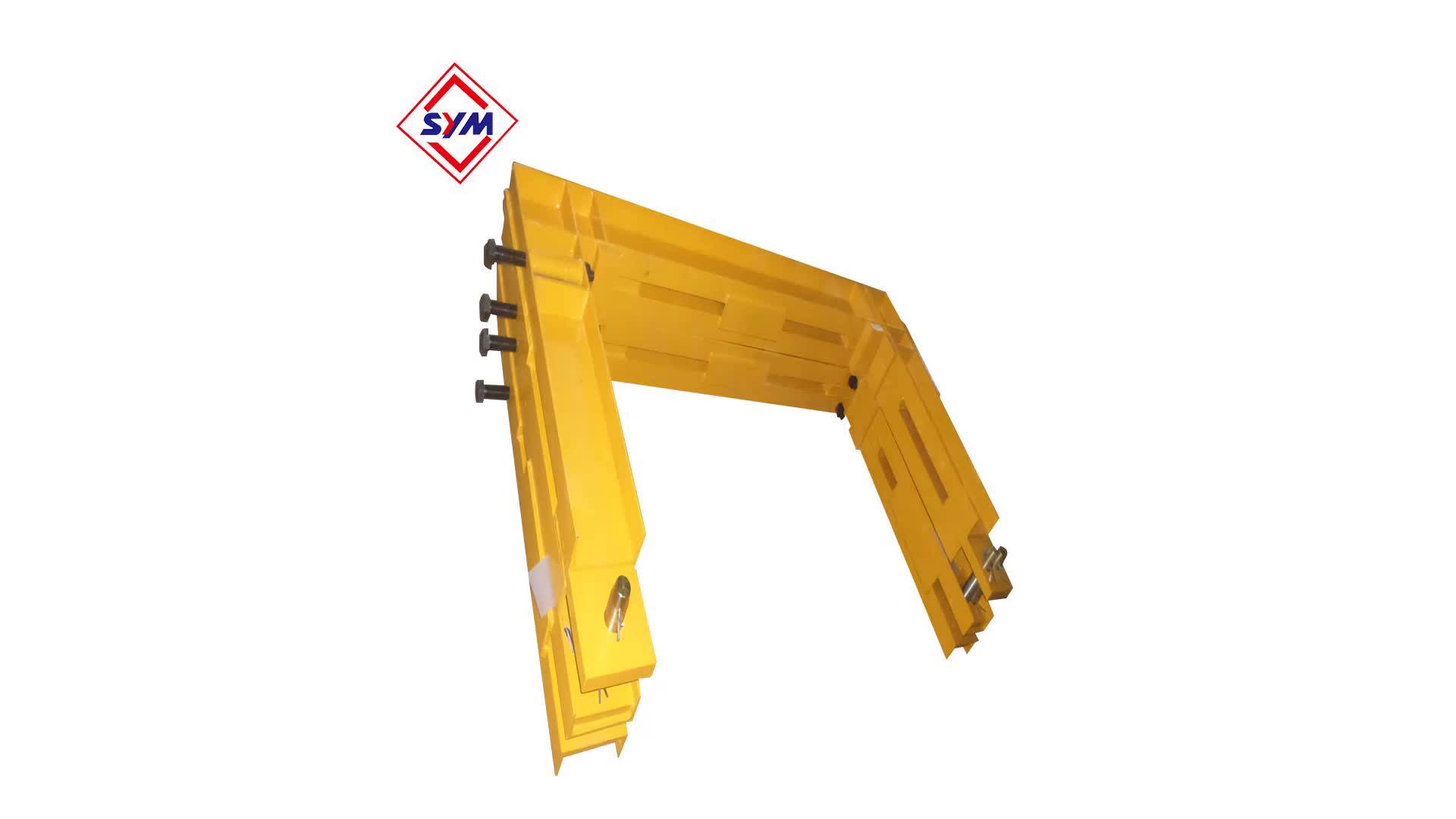 Tower Crane Anchoring Frame Mast Collars Tie Collar - Buy Tower Crane ...