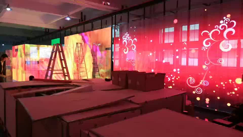 Pantalla De Ventana Led De Cristal Transparente Para Interior,Cartel De ...