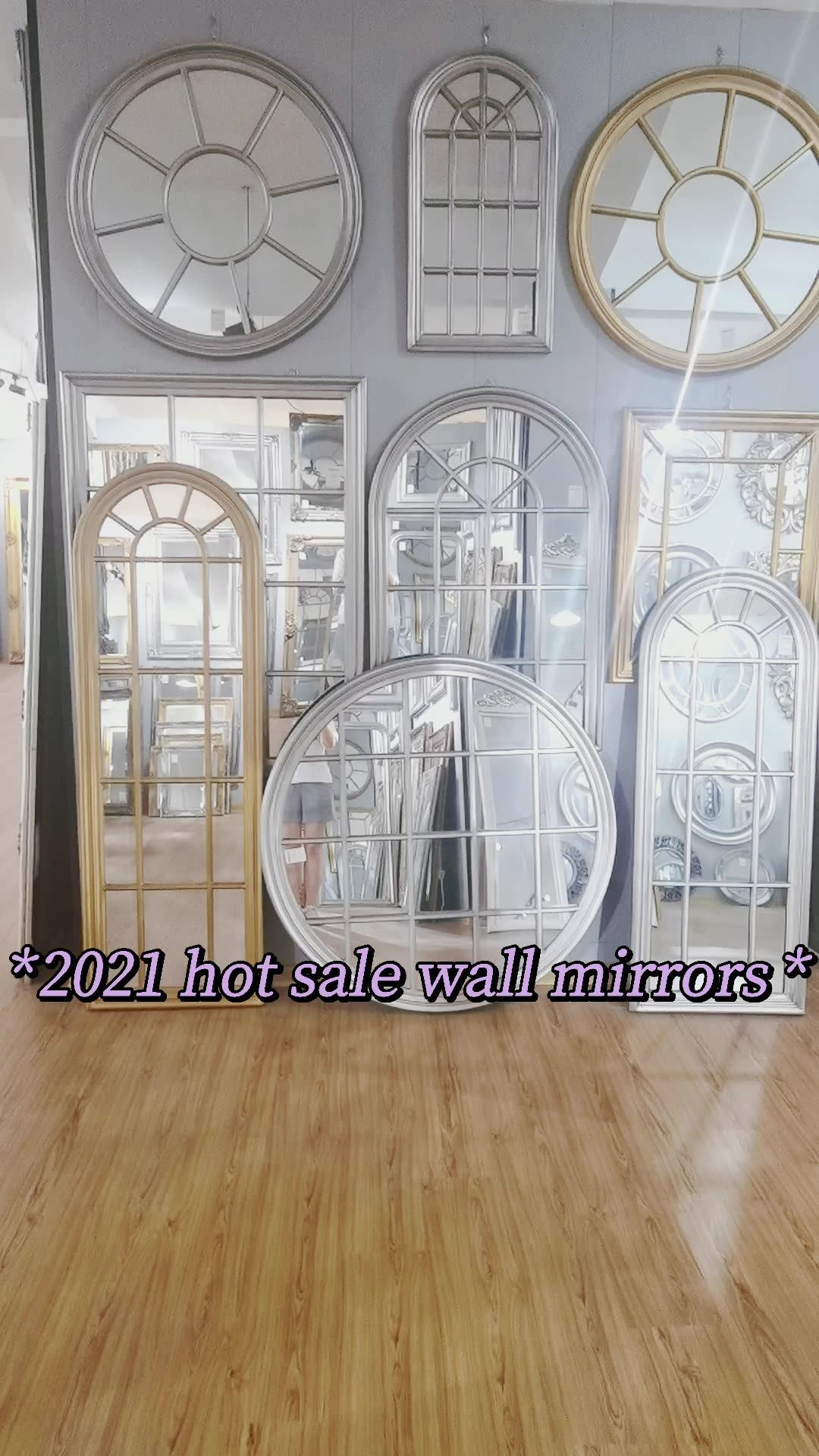 Luxury Modern Crushed Diamond Mirrored Furniture Console Table With ...