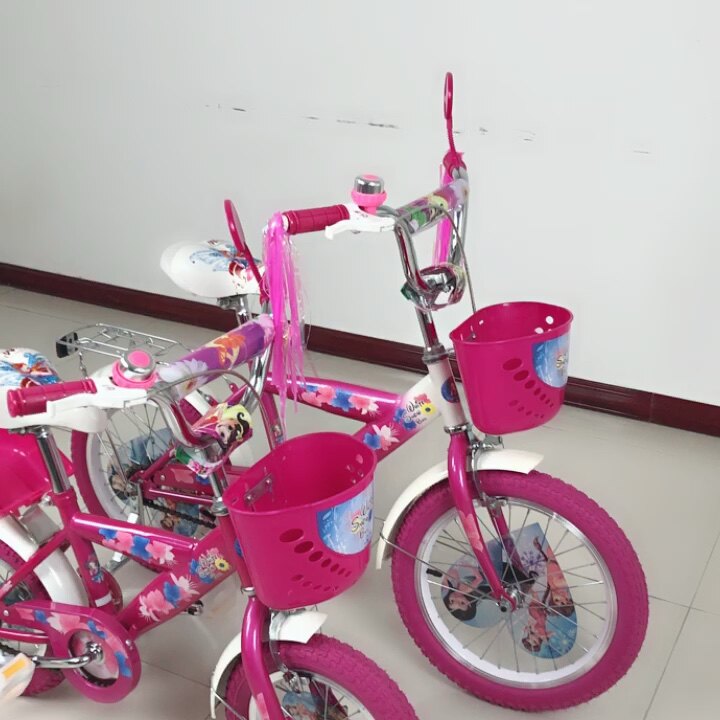 Girls Pink Beautiful Bicycle Cute Kids Bike For 8-10 Years Old - Buy ...