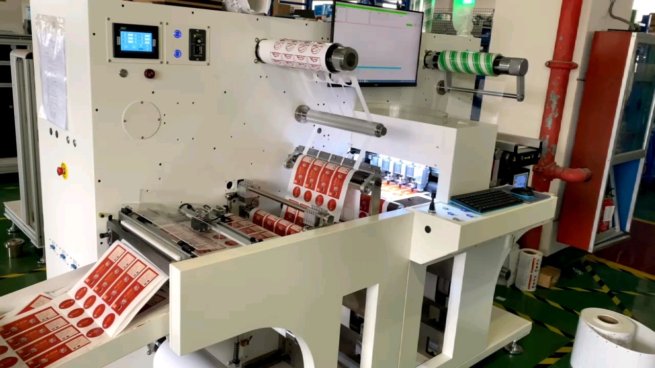 High Speed Digital Label Die Cutter Cutting Machine Vd3350 Vorey With ...
