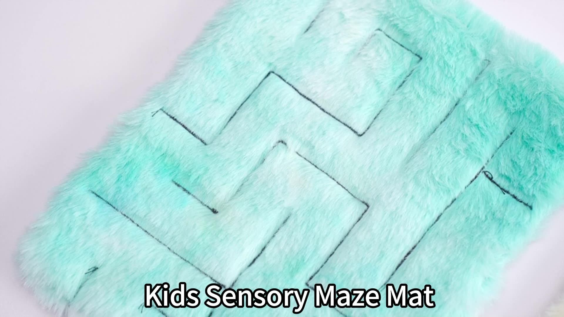 Gl Fidget Marble Maze Mat Bulk Soft Fabric Sensory Stress Relief Toys ...
