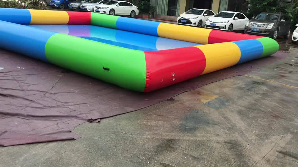 Outdoor Floating Water Car Bumpers Playground Inflatable Ball Pools ...