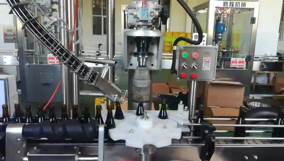 Single Head Ropp Small Automatic Screw Capping Machine For Glass ...