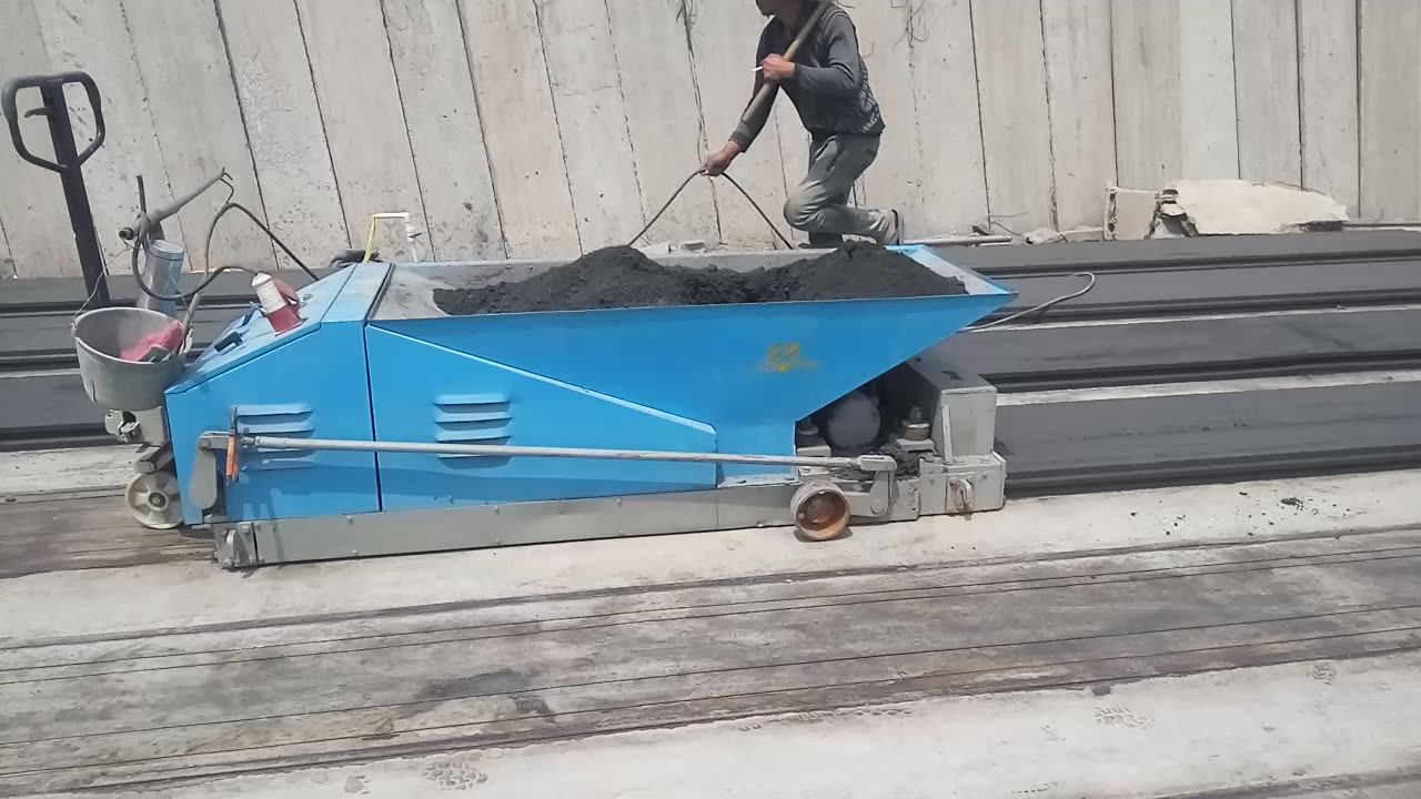 Precast Prestreesed Concrete Fencing Wall Making Machine With H Posts ...