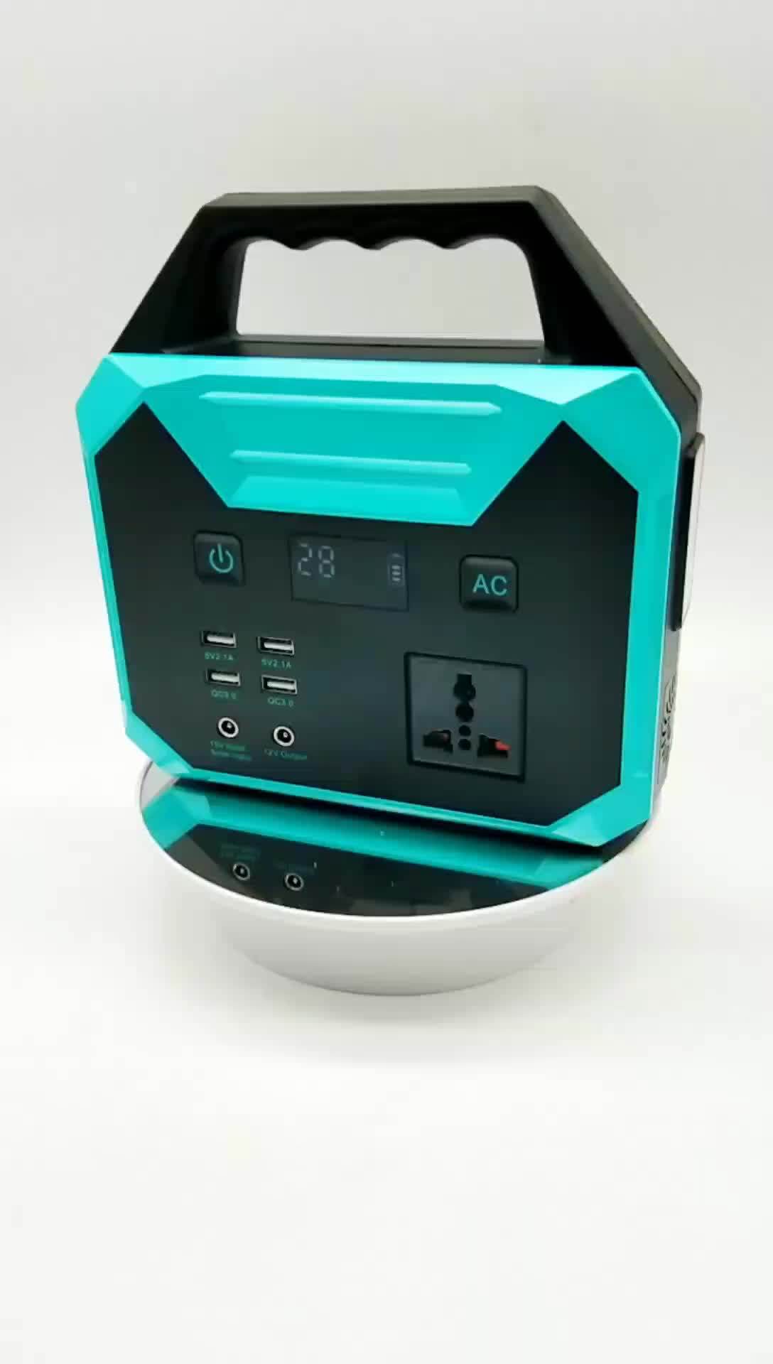 Popular 150wh 40800mah Home Portable Solar Inverter Generator Pure Sine ...