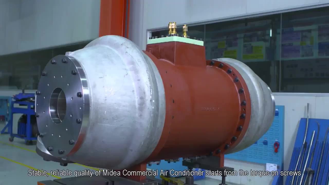 Midea Chilled Water Fcu 1way Water Fan Coil Ceiling Concealed Chilled ...