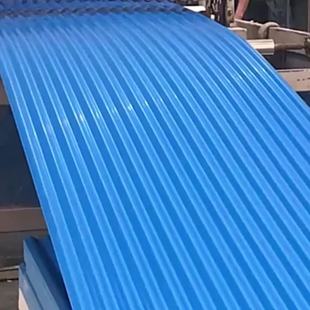 Factory Direct House Roof Cover Materials Pvc Plastic Colored Steel ...