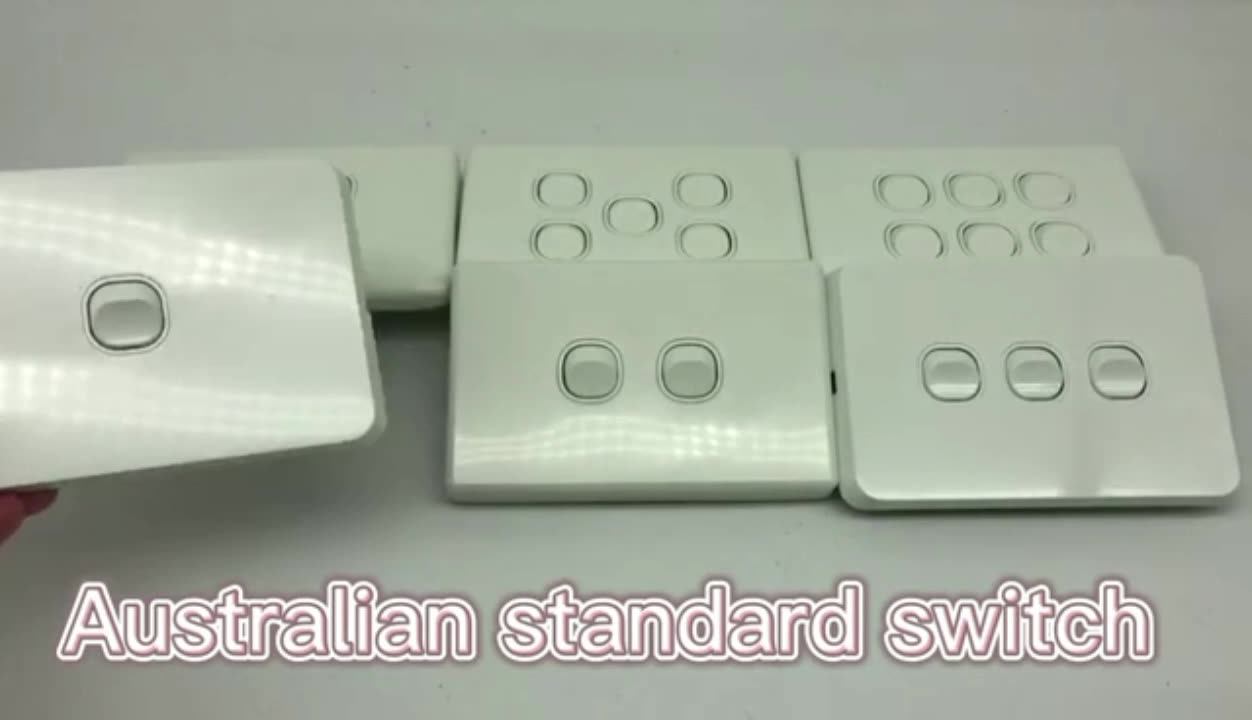 Single Vertical Power Electric Outlet Wall Light Switch Socket ...