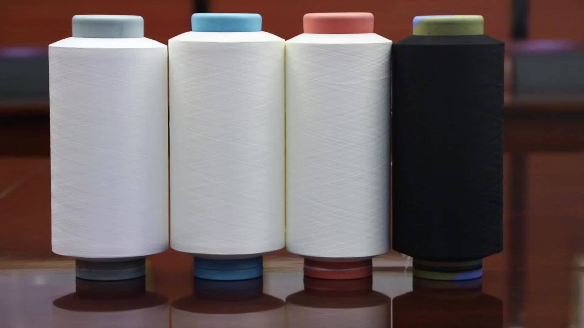 Recycle 2070/68f Nylon Air Covered Brand Spandex Yarn Chinese Factory ...