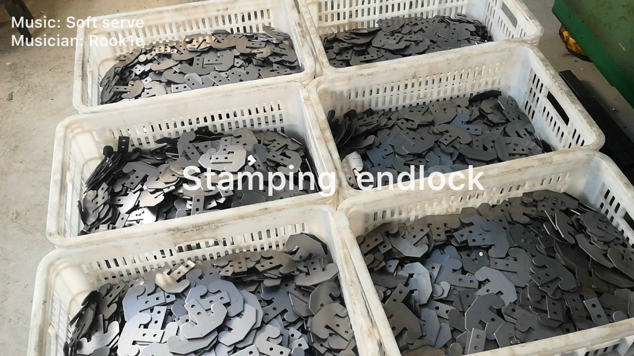 Roller Shutter Slat Metal End Cap Endlock For Rolling Steel Door Latch ...