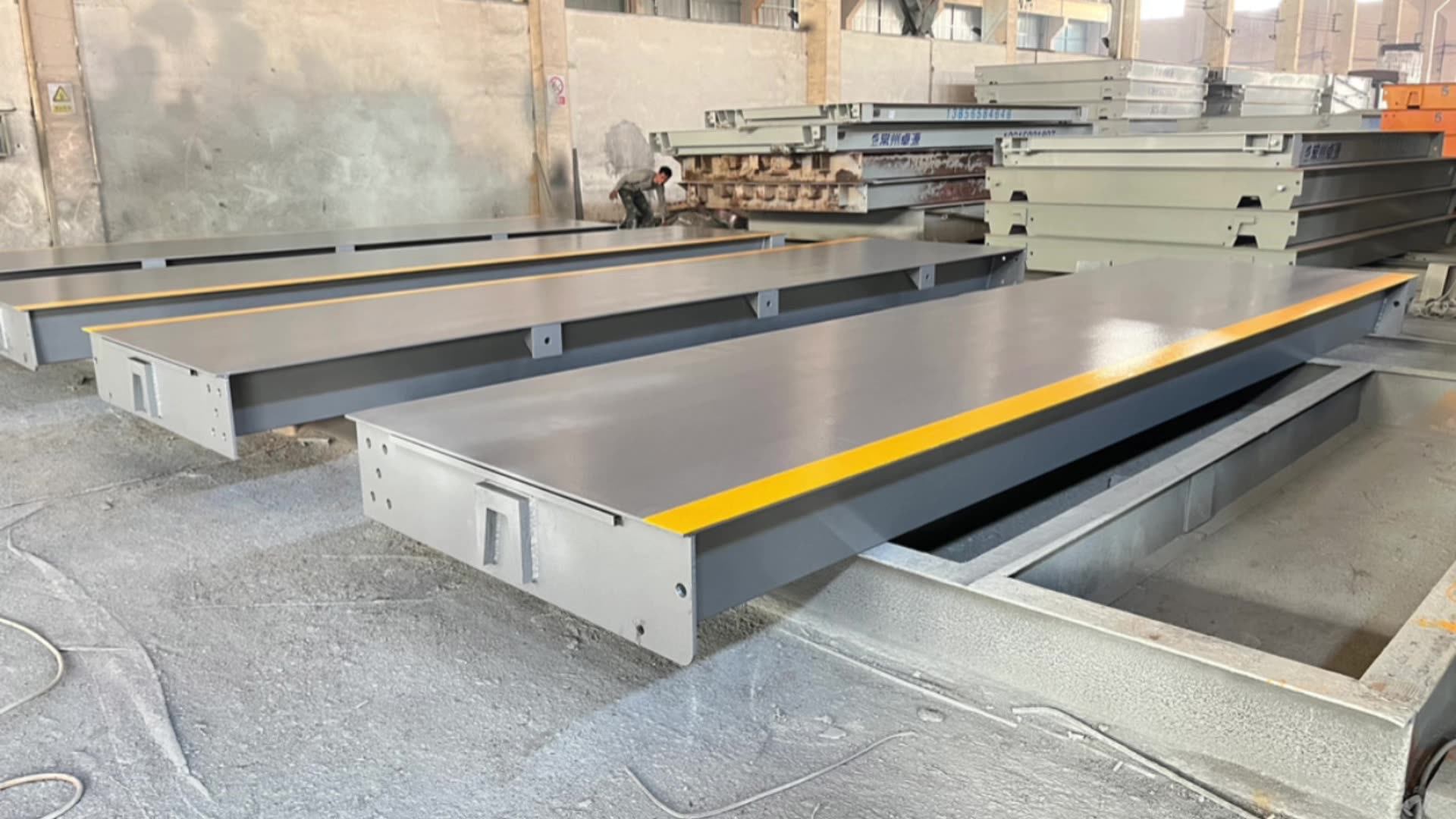 100 Ton Digital Truck Weighing Scales Electronic 80 Ton Heavy Duty ...