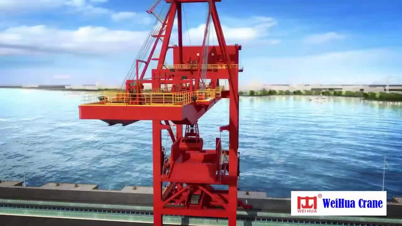 Sts/qc Type Ship-to-shore Container Crane Energy-saving Of Container ...