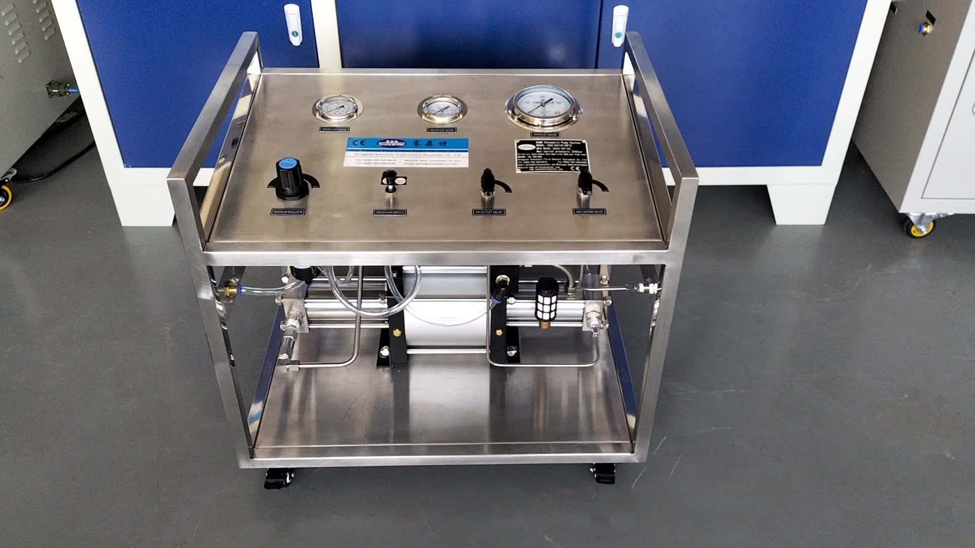 Dgt Series High-pressure Nitrogen Cylinder Filling Pump Pneumatic Gas ...