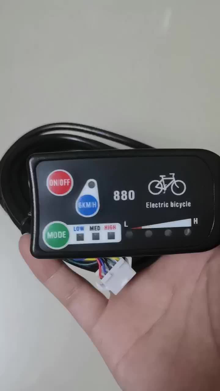 Electric Bicycle Led Display Universal 24v/36v/48v Speed Control 810 ...