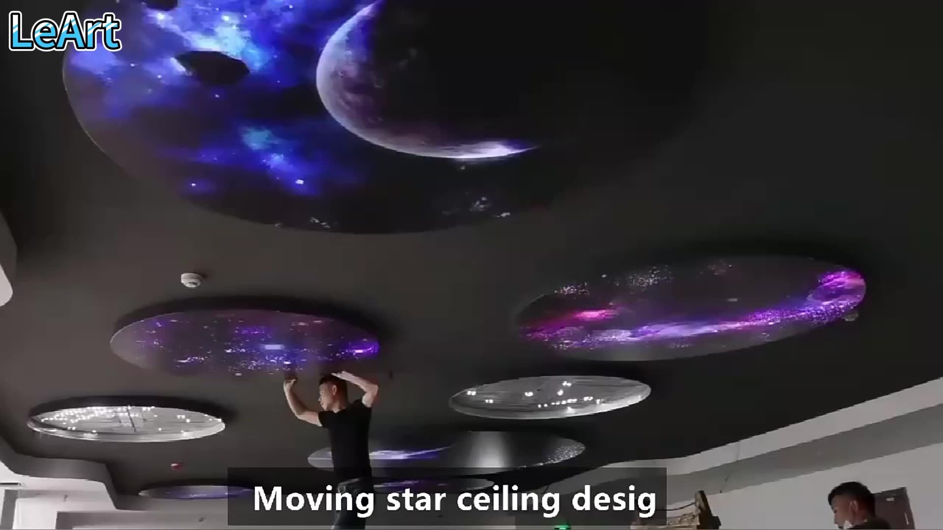 Guangzhou Decorative Roof Stretch Ceiling Led Lighting Decoration For ...