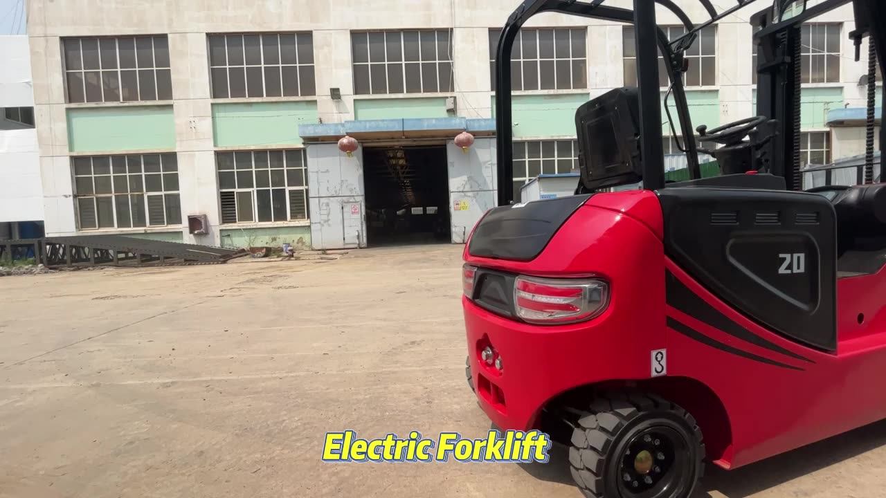 3.5 Tons Wheeled Electric Forklift Electric Forklift 2 Tons Small ...