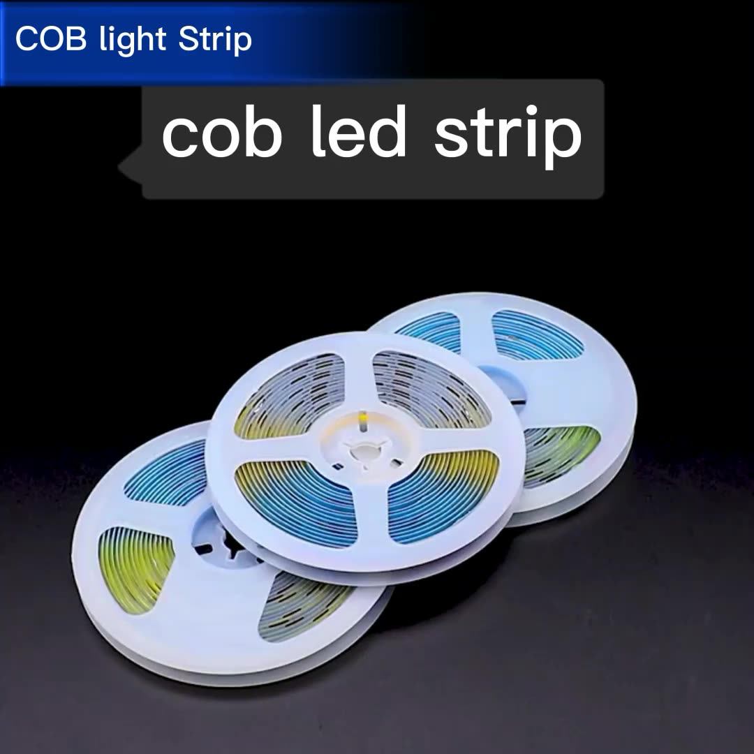 Colorful Rgb Led Light Strip 12v/24v Rgb Cob Led Strips Cob Led Strip ...