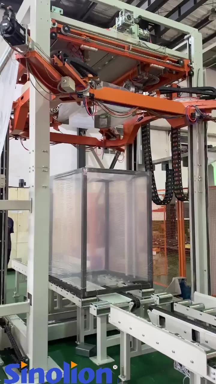 Auto Stretch Hood Wrapping Machine Fully Automatic High Speed - Buy ...