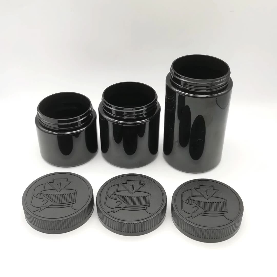 63mm Childproof Containers Children Resistant Cap Push Turn Down Open ...