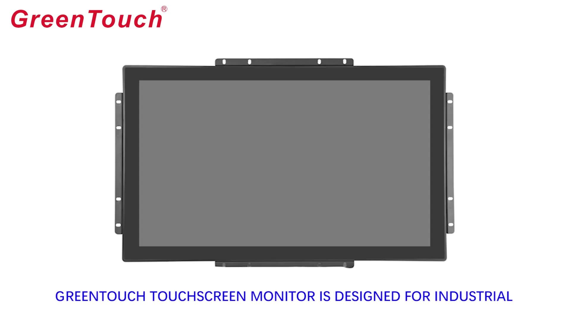 Ip65 Industrial Display 17 Inch Touch Screen Display Android Portable ...