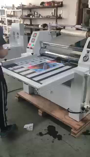 Semi Automatic Hydraulic Sheet To Roll Thermal Laminating Machine Manual Laminating Machine ...