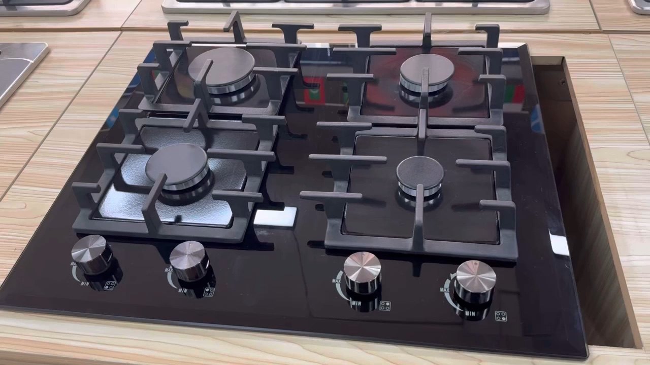 Customized Embedded 4 Burner Gas Hob For Kitchen High Quality Gas ...