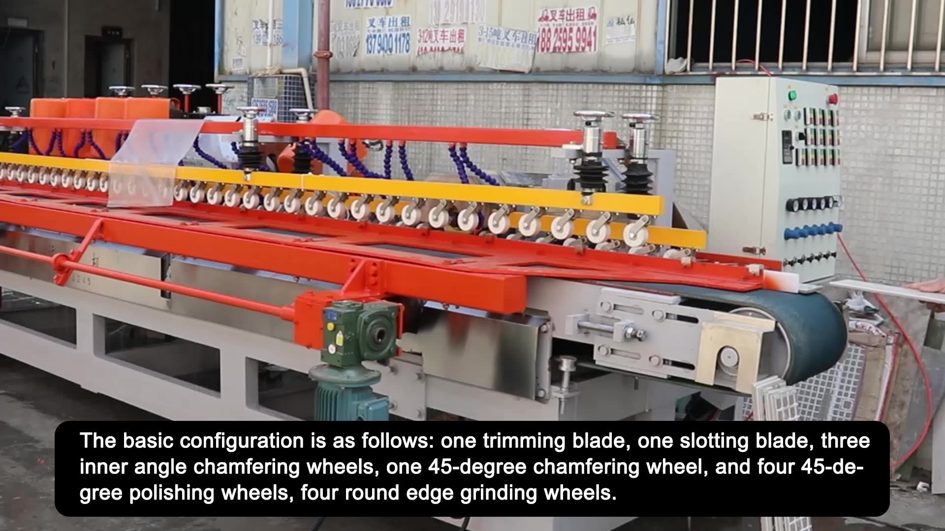 Hoyun Edging Machine For Ceramic Arc Tile Granite Edge Polishing ...