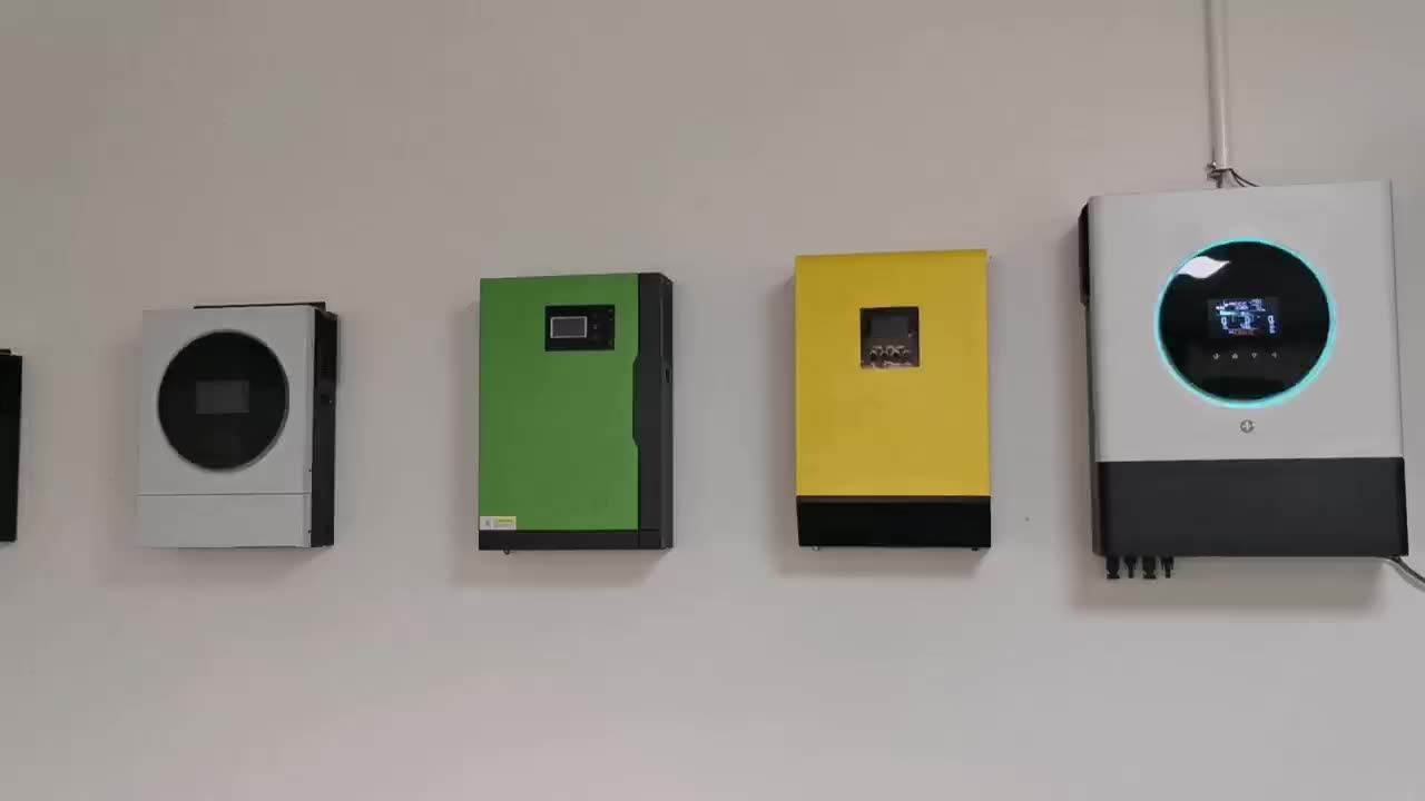 Axpert Max Ii 8kw 48v Solar Hybrid Inverter Built In Mppt 120a Solar ...