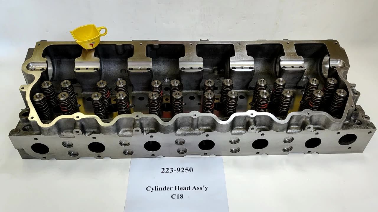 Cylinder Head Assy 223-9250 For 980h Loader Parts C15 C18 Engine With ...