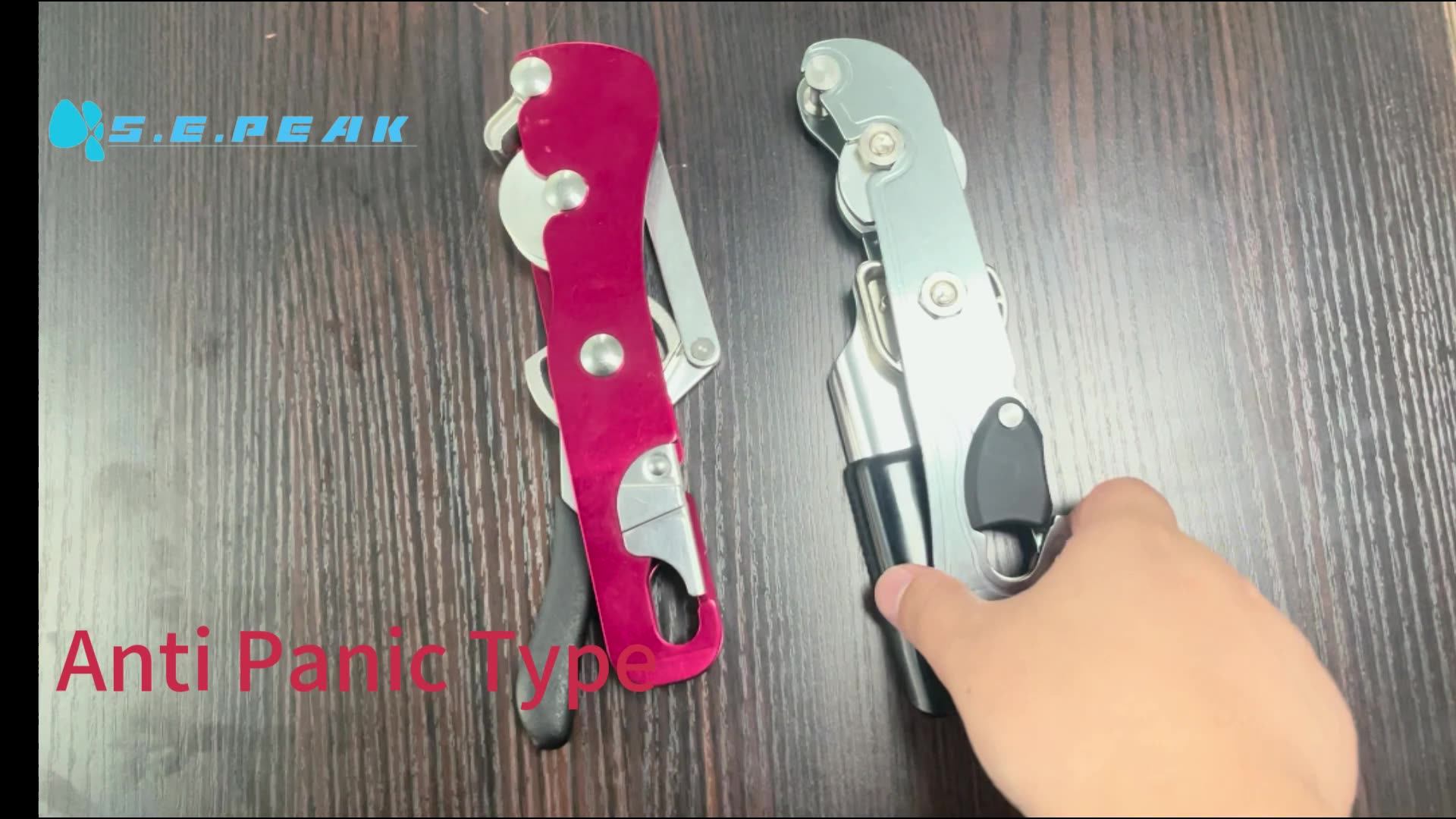 Passed Ce High Quality Safety Anti Panic Descender Device Climbing ...