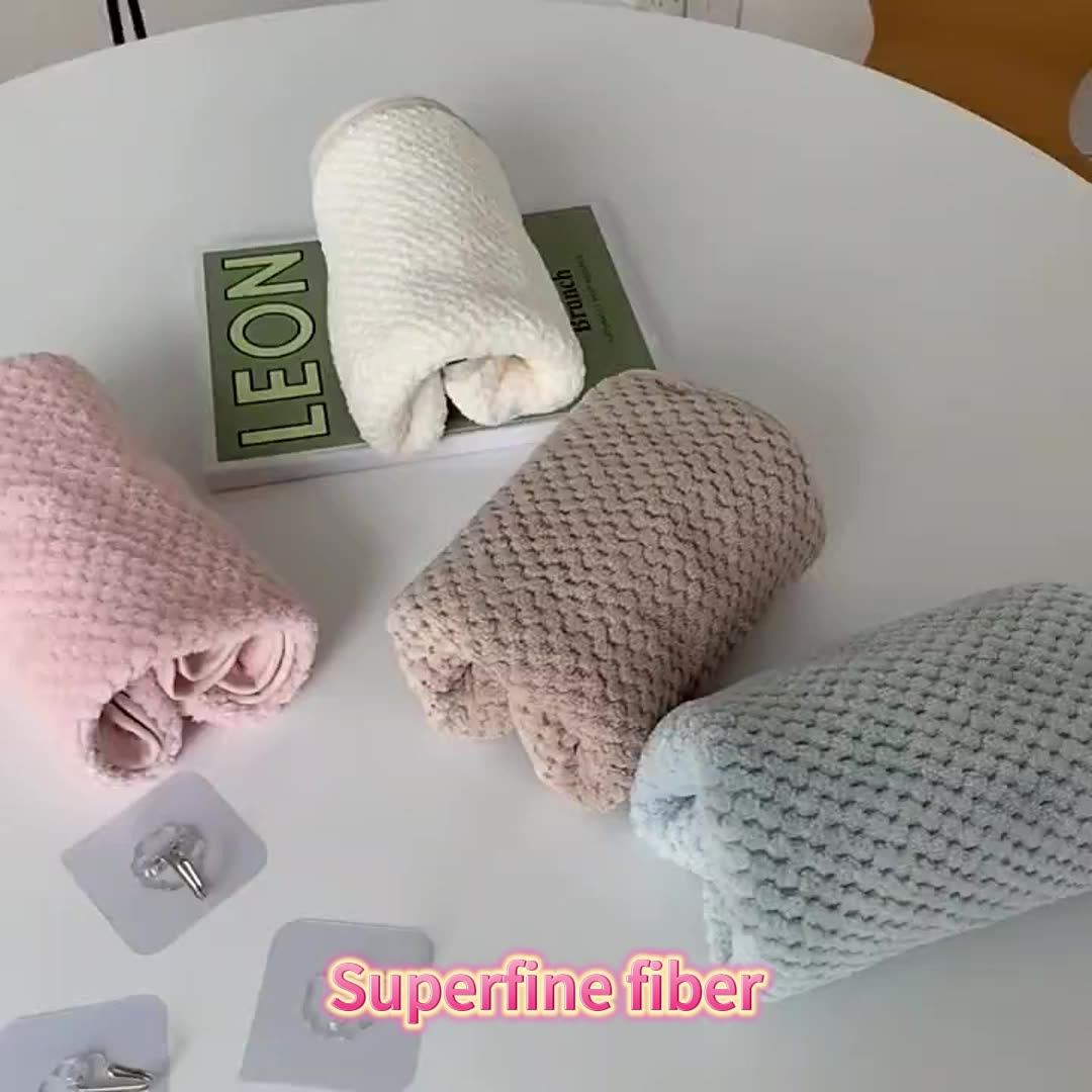 Factory Price Eco-friendly Microfiber Kids Hand Towel 300 Gsm Small ...