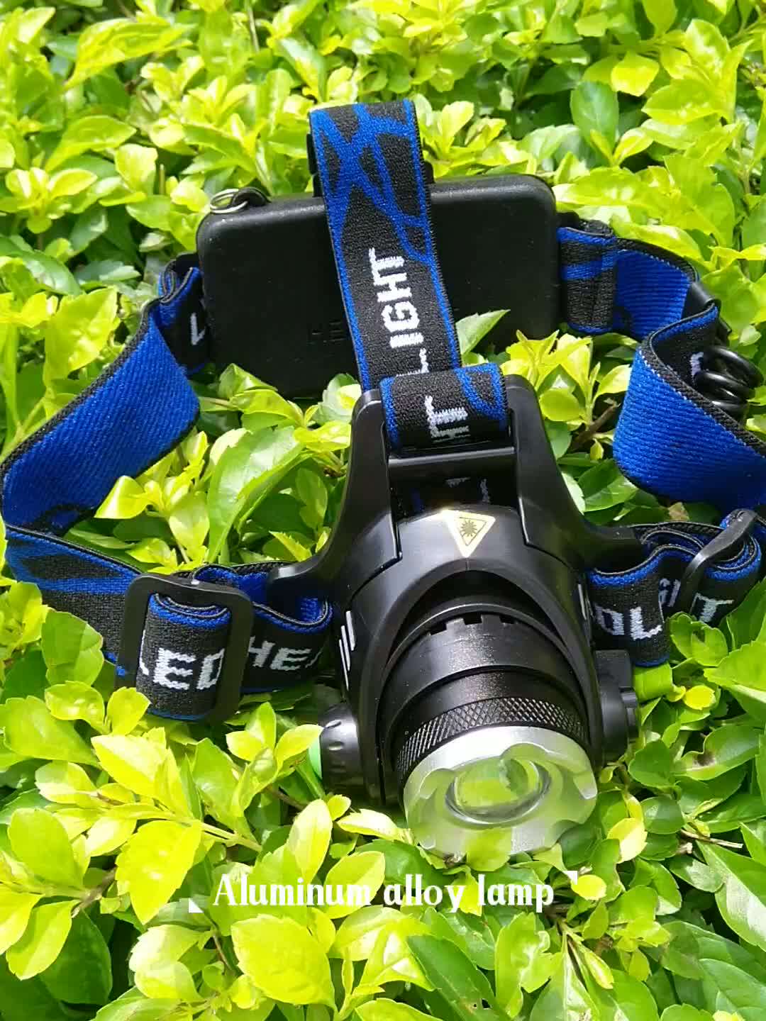 18650 Battery Rechargeable Tactical Head Torch Flashlight Helmet Lamp ...