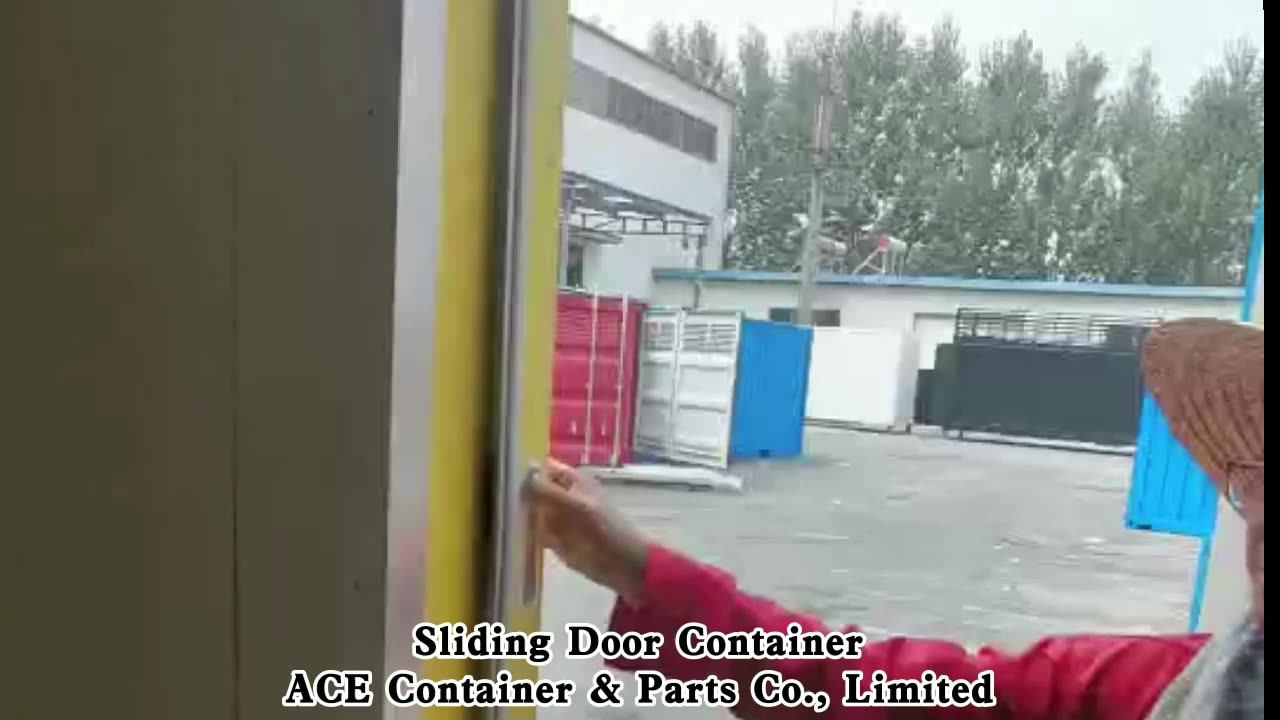Sliding Side Door 40 Feet 40 Foot Mobile And Portable Prefab Warehouse ...