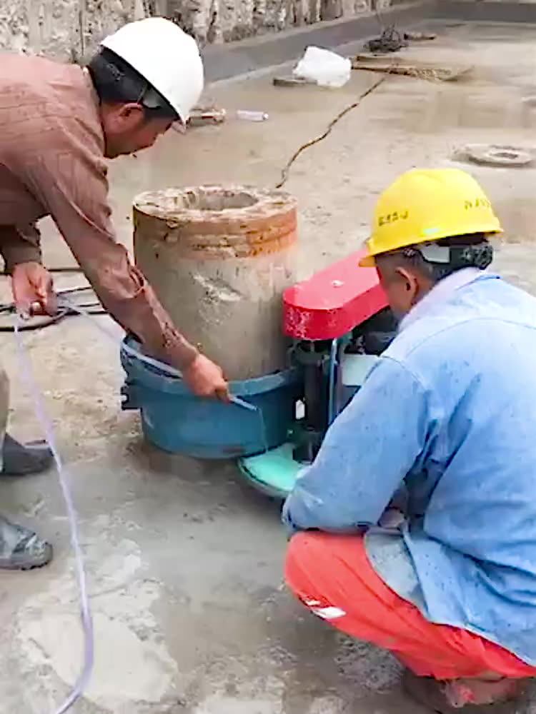 Portable 300-600mm Clamping Type Pile Cutter Cement Column Holding Pile ...